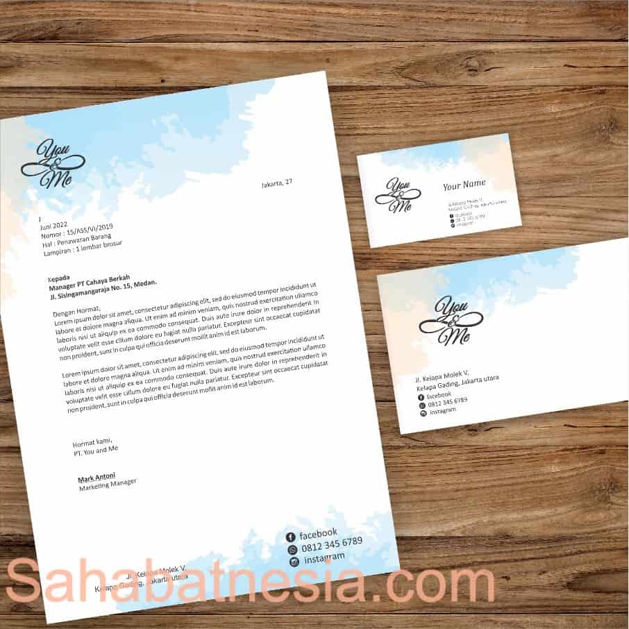 12+ Contoh Kop Surat - Berbagai Instansi Resmi dan Tidak Resmi